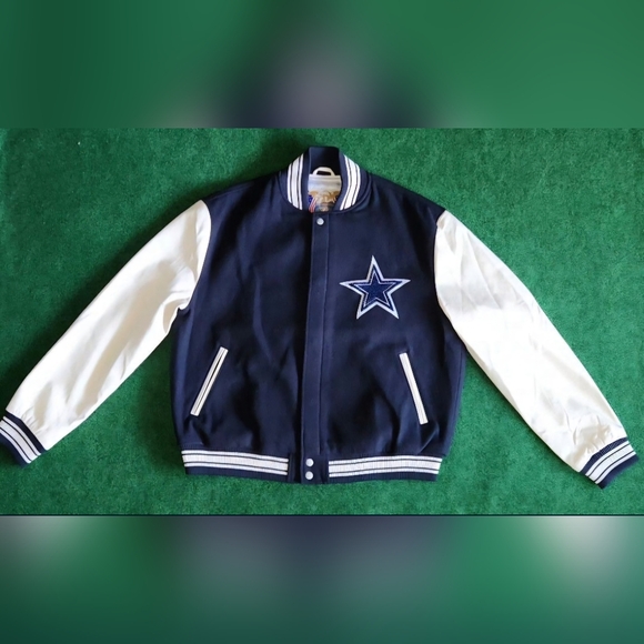 Jeff Hamilton | Jackets & Coats | Dallas Cowboys Jeff Hamilton Wool ...